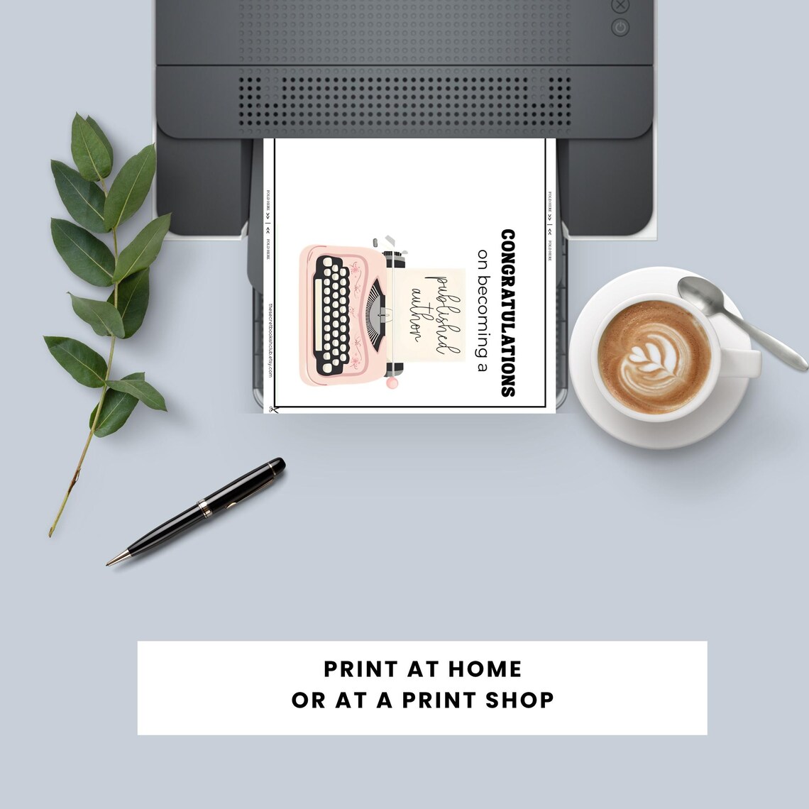 Congrats New Author, Congrats Published Author Card, Printable Author ...
