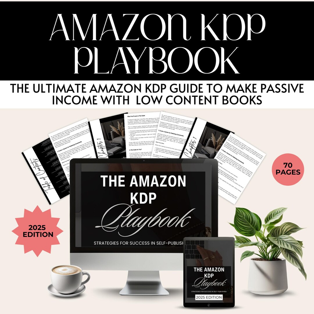 Amazon KDP Guide for Beginners, Self Publishing on Amazon, KDP Low ...