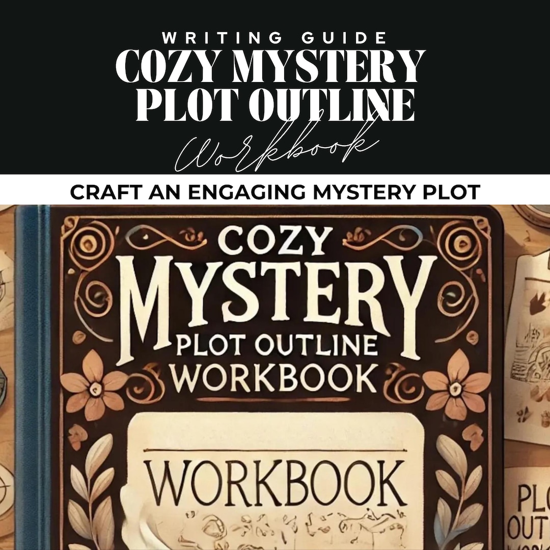 Cozy Mystery Plot Outline, Self-published Author, Mystery Writing Guide, Plot Structure, Red ...