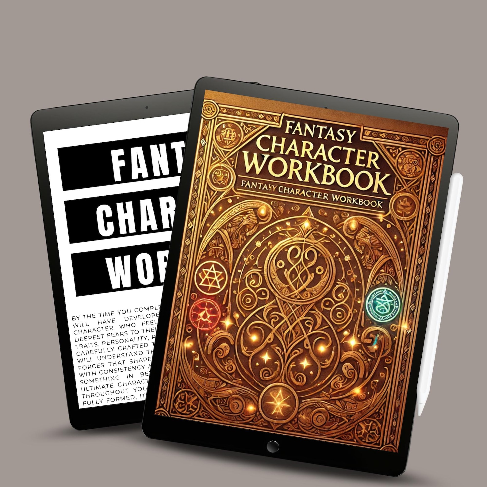 Fantasy Character Workbook, Character Profile Creation, Character ...