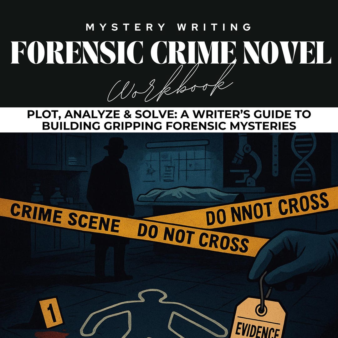 Forensic Writing Workbook, Murder Mystery Writing, Forensic Crime ...