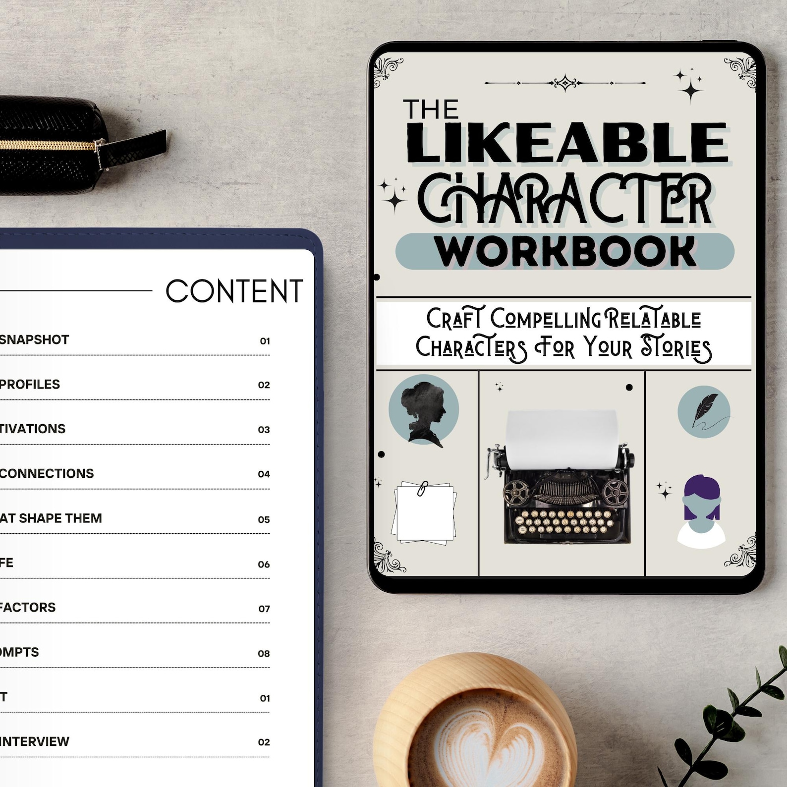Character Development Workbook, Character Creation Guide, Character ...