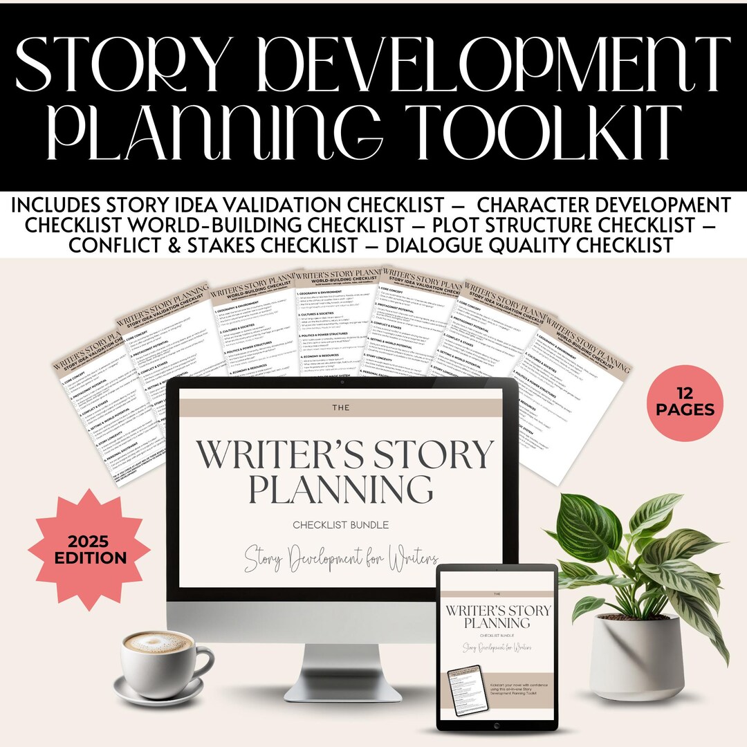 Character Development Checklist, Worldbuilding Checklist, Self ...