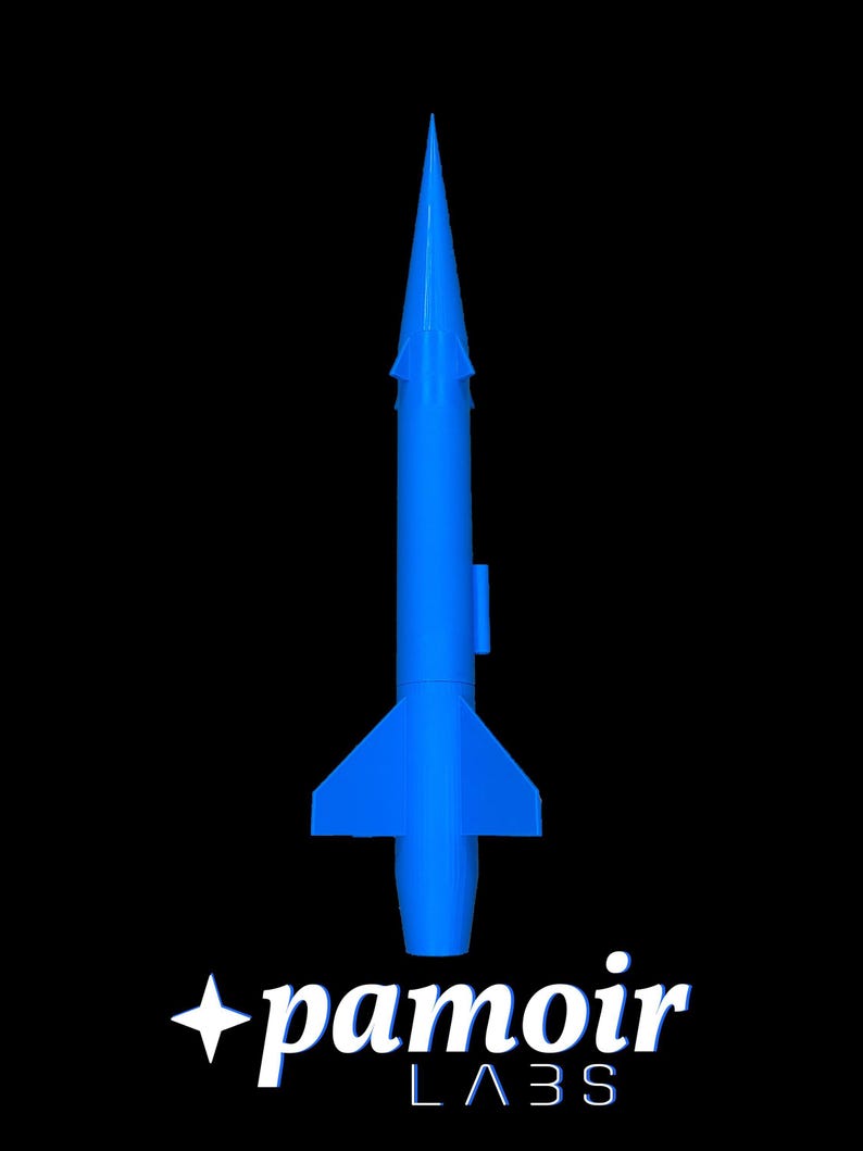 Reusable MODEL ROCKET Shell | 1x Bullpup 12-D | Easy Set-up ...