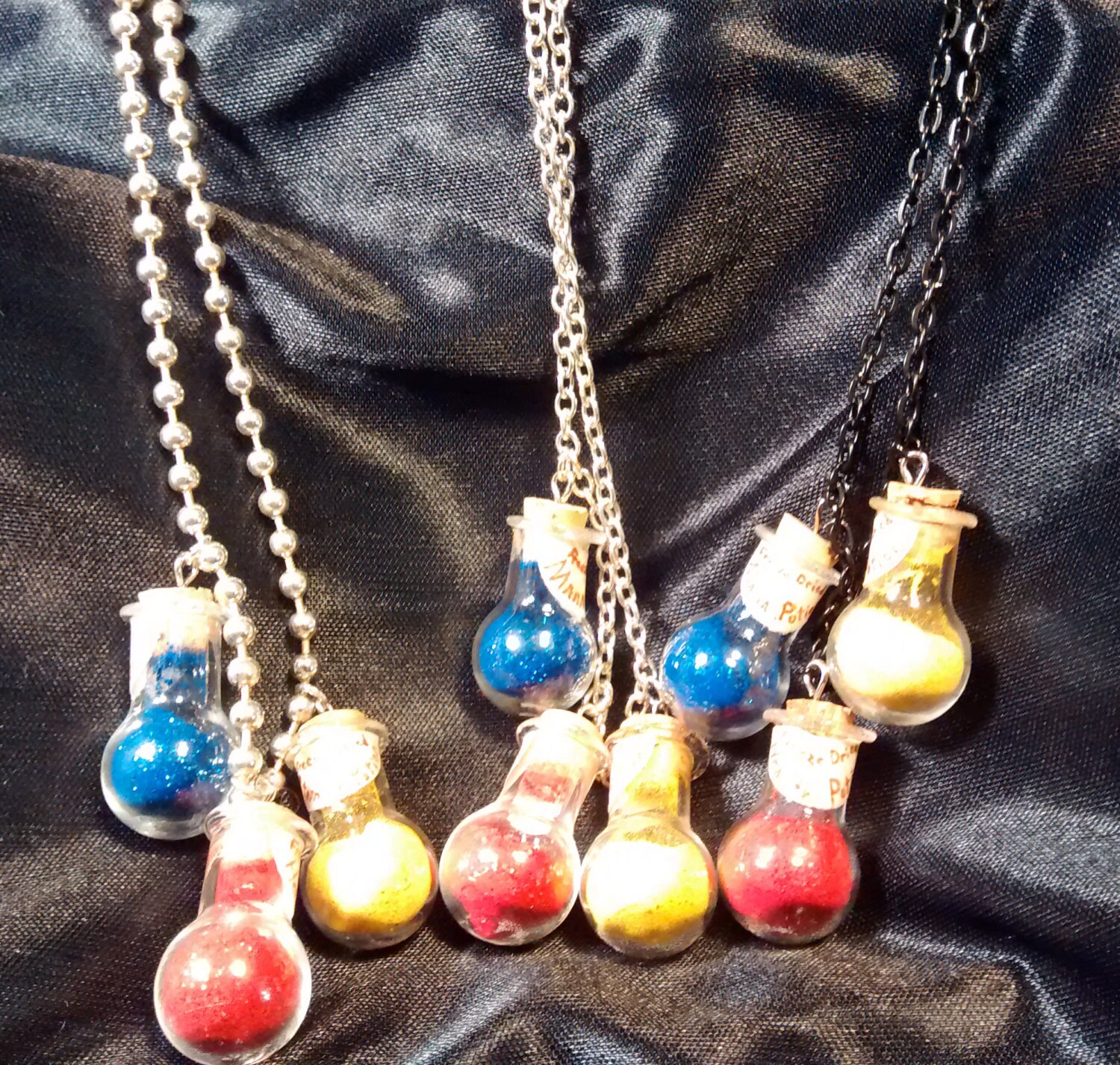 Freeze-dried Gaming Potion Necklaces - Etsy