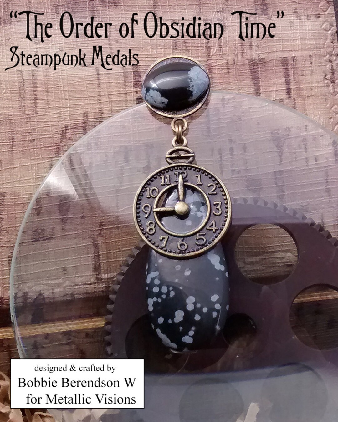 Order of Obsidian Time Limited Steampunk Pins - Etsy