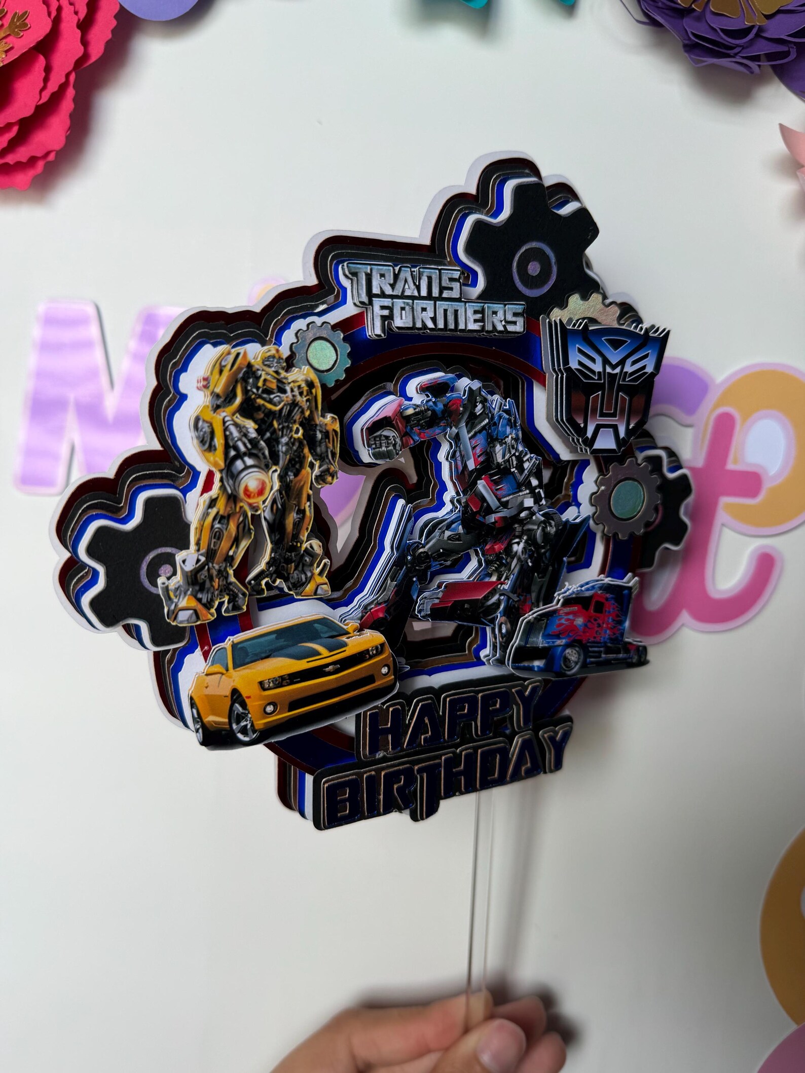 Cake Topper Transformers - Etsy