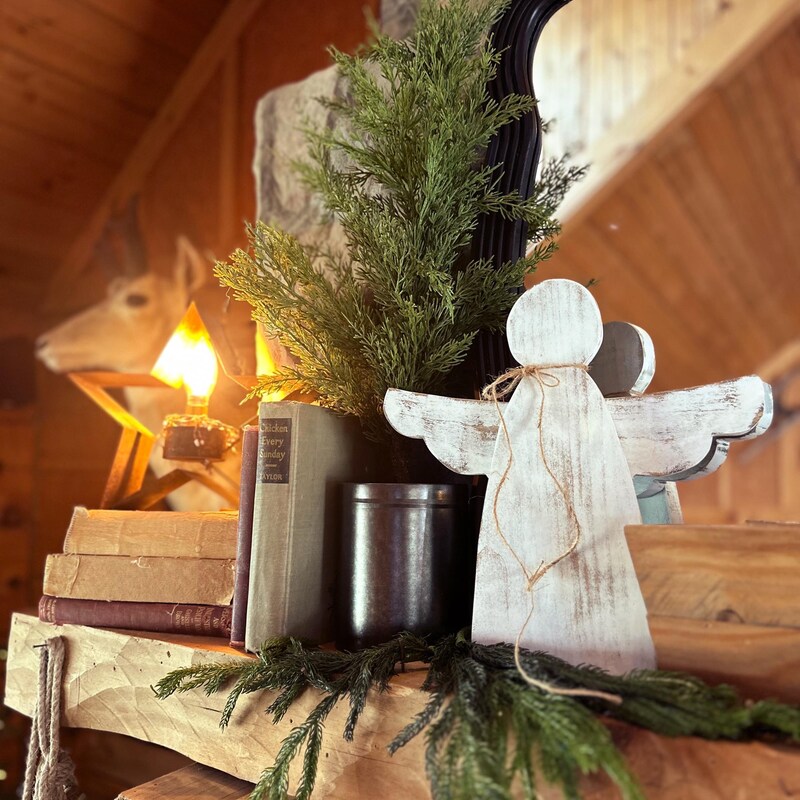 Rustic Angel - Etsy