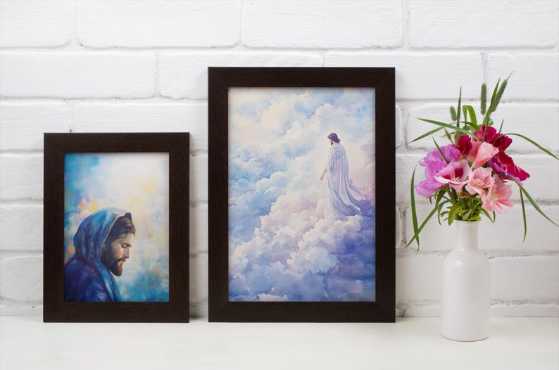 Jesus Christ Satin Poster: Religious Home Decor - Etsy
