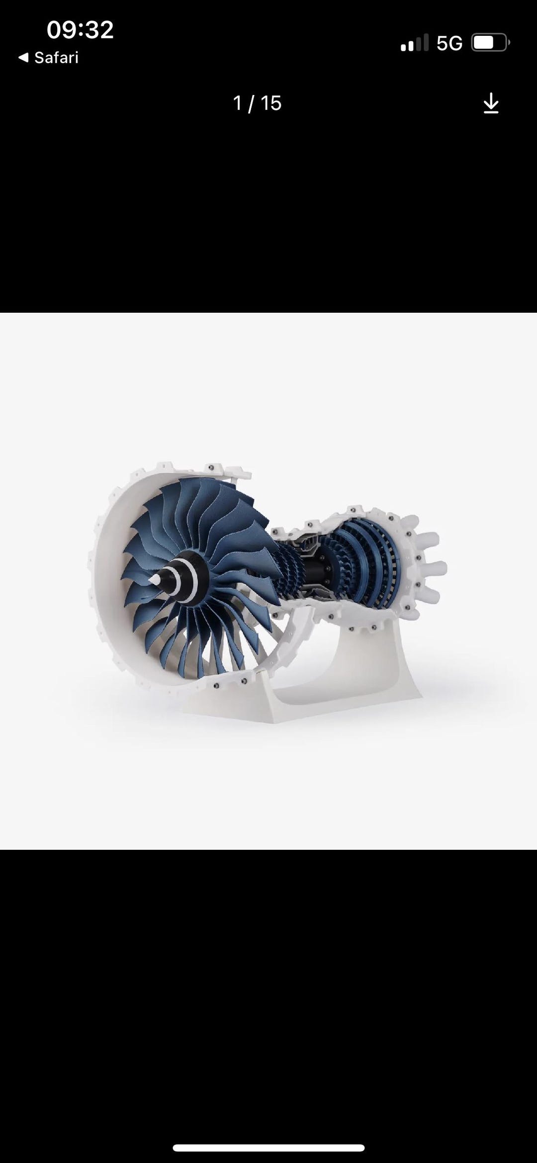 High Bypass Turbine Engine Model - Etsy
