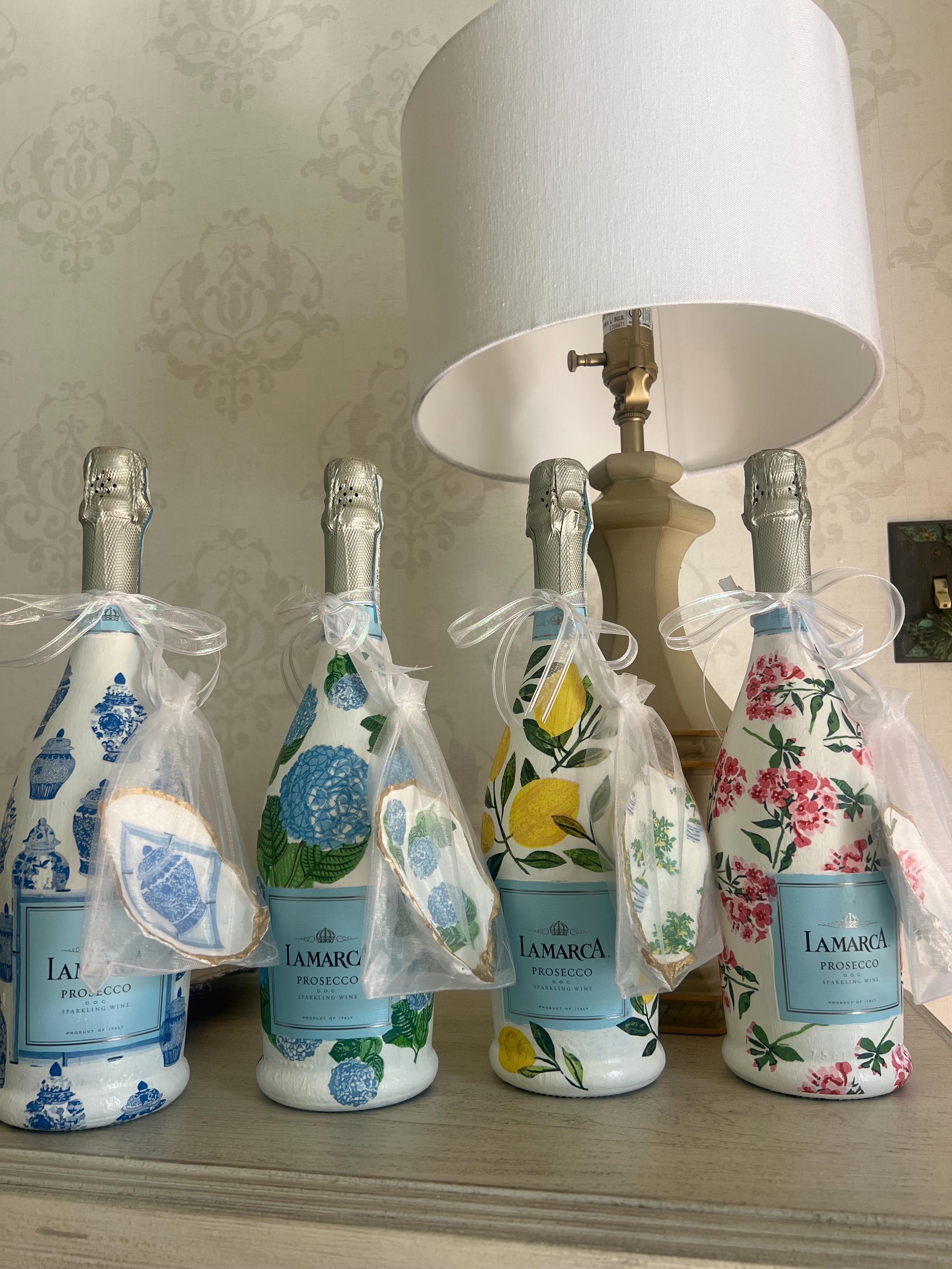 Decoupage Bottle - Etsy