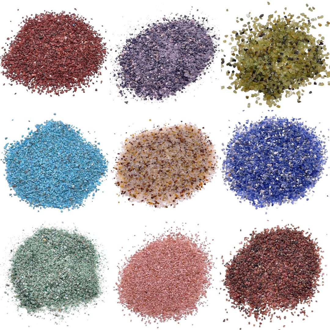 Genuine Crushed Stone Inlays SMALL SAND and Powder Type ONLY - Etsy