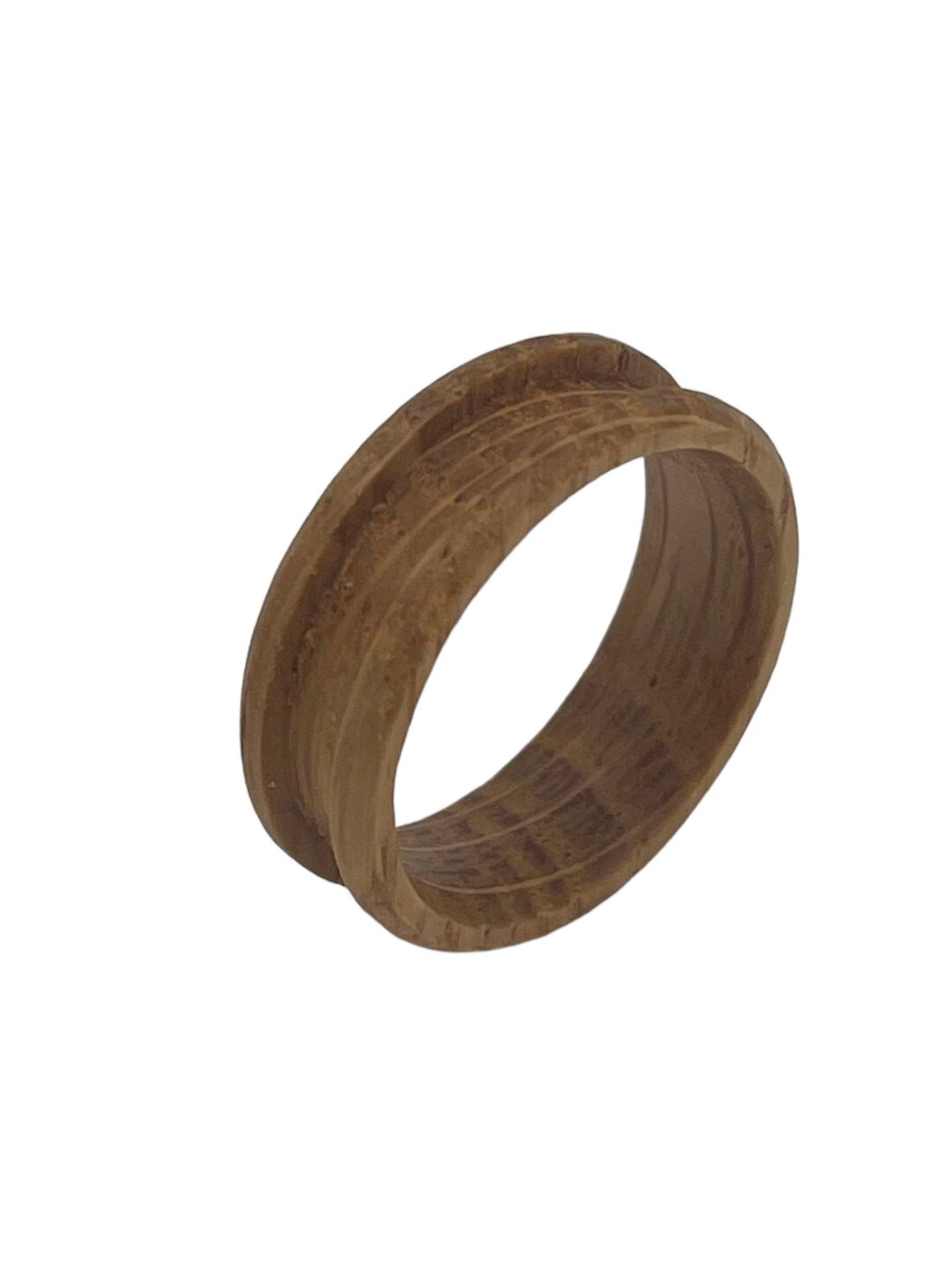 Whiskey Barrel Oak Wood Channel Ring Core - Etsy