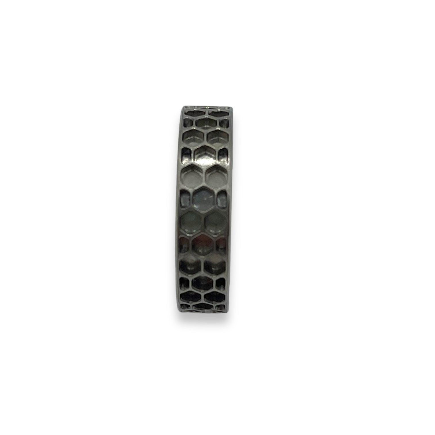 Titanium Honeycomb Inlay Channel Ring Core - Etsy