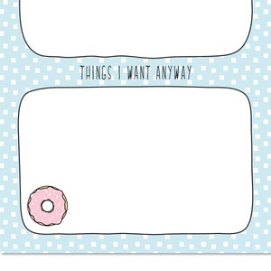 TO BUY List - (things We Ran Out of / Things I Want Anyway) - 50 Sheet ...