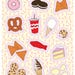 Snack Time - 5"x7" Sticker Sheet - SKU SS-014 - Etsy