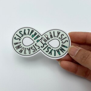 Analysis Paralysis - 3" Die Cut Vinyl Sticker - SKU ST-1004 - Durable ...