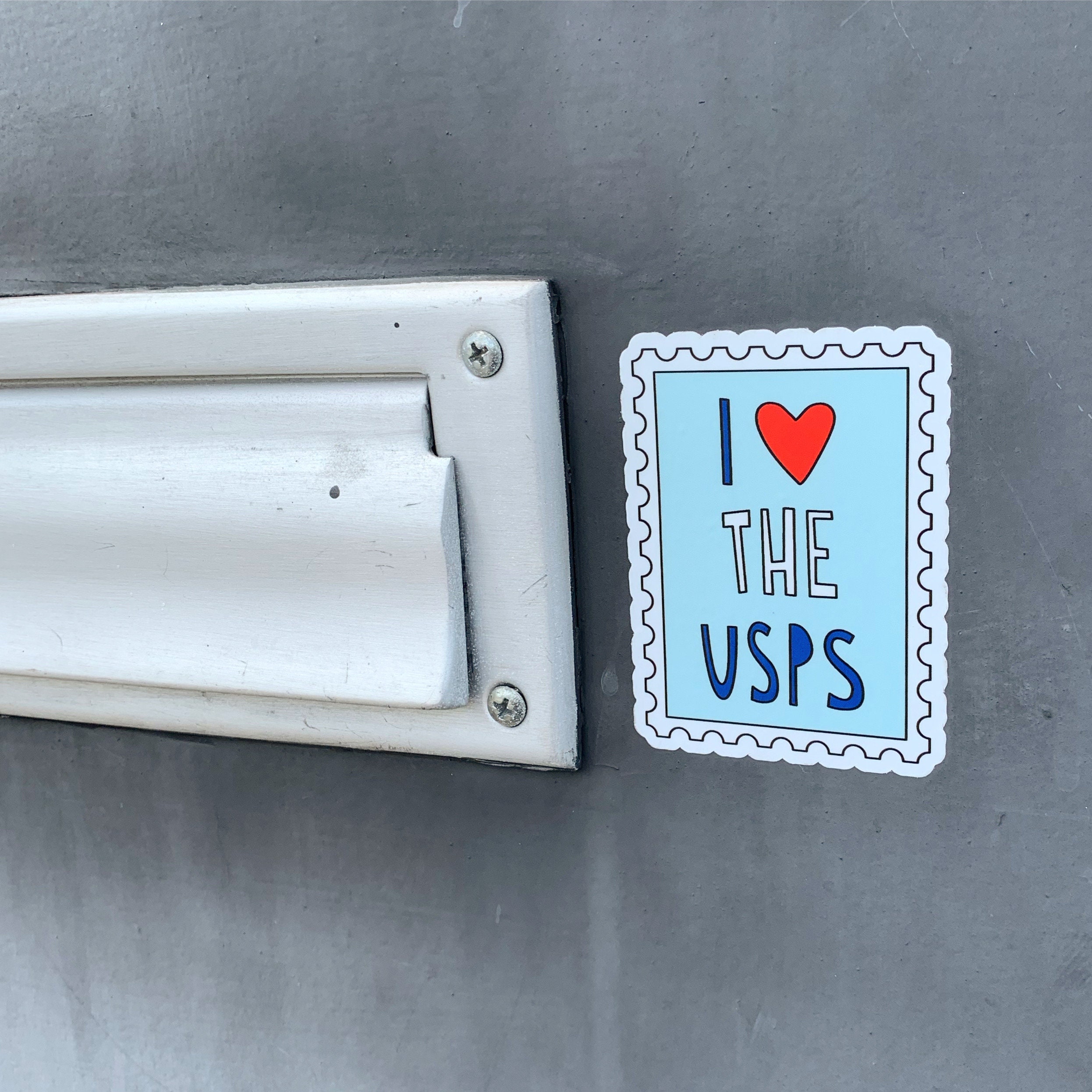 I Love the USPS 3 Vinyl Die Cut Sticker SKU ST-941 - Etsy