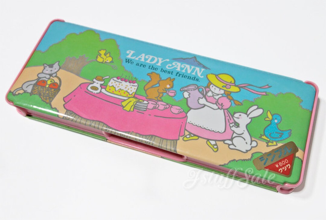 80s Vintage Japanese Pen Case (LADY ANN) - Etsy