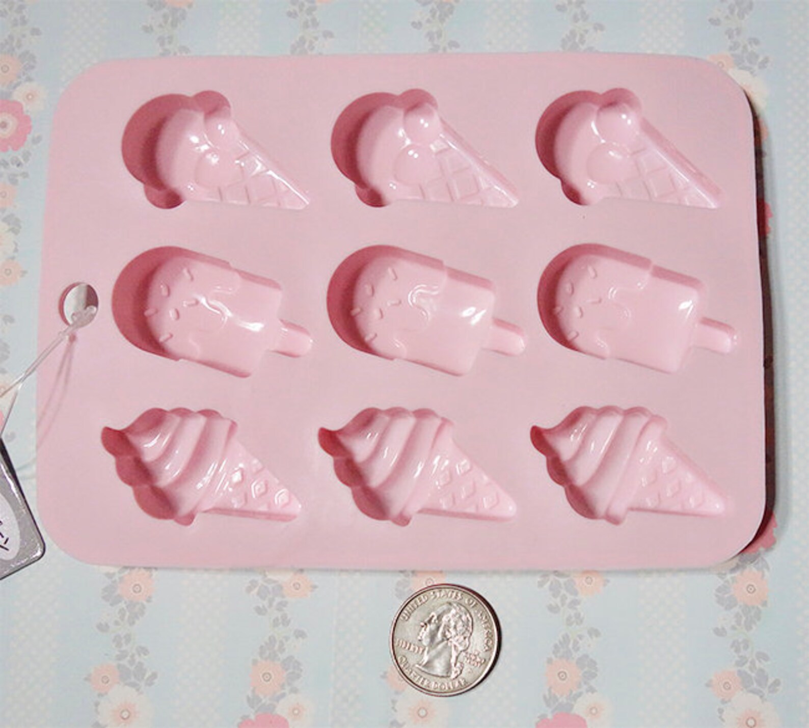 Flexible Silicone Push Mold for Clay Resin Chocolate ice - Etsy UK