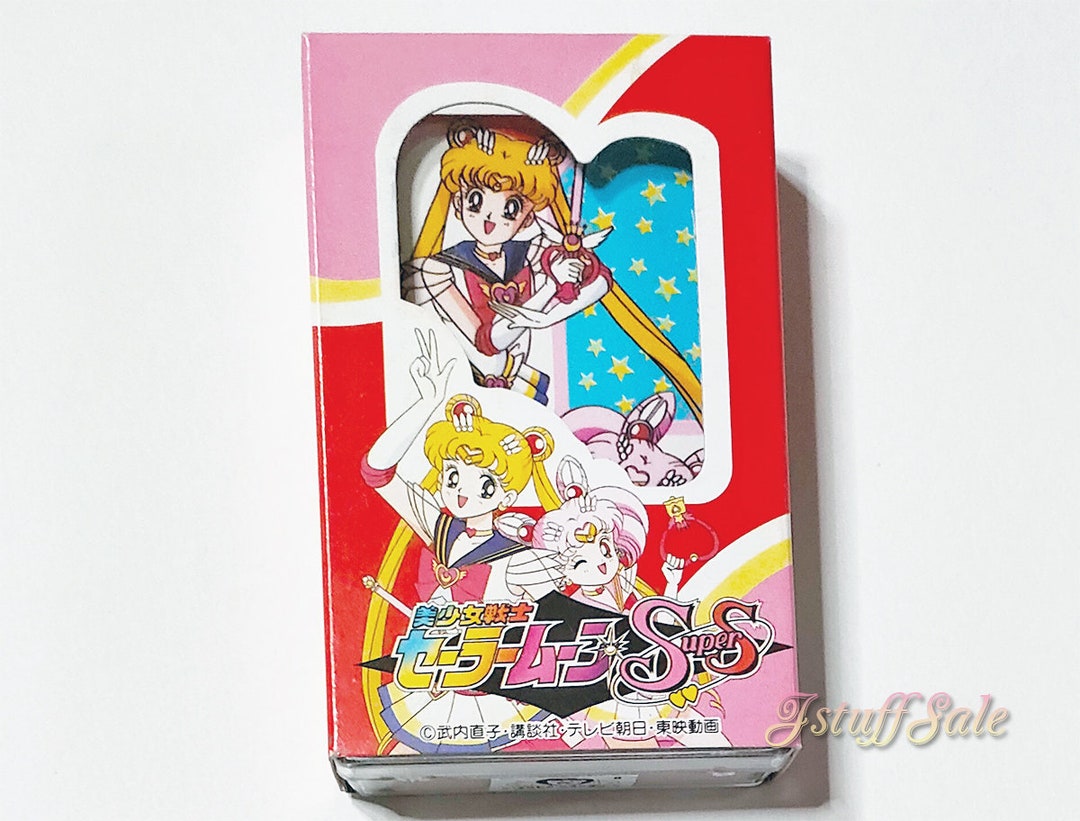 90s Vintage Sailor Moon Supers Playing Cards Deck - Etsy