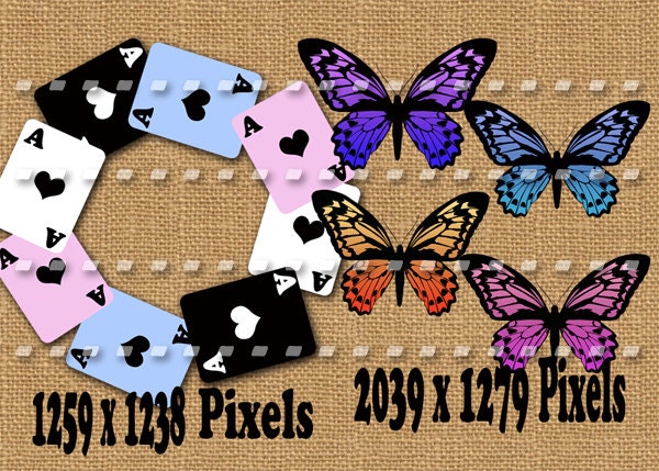 12 Alice in Wonderland theme digital clipart transparent | Etsy