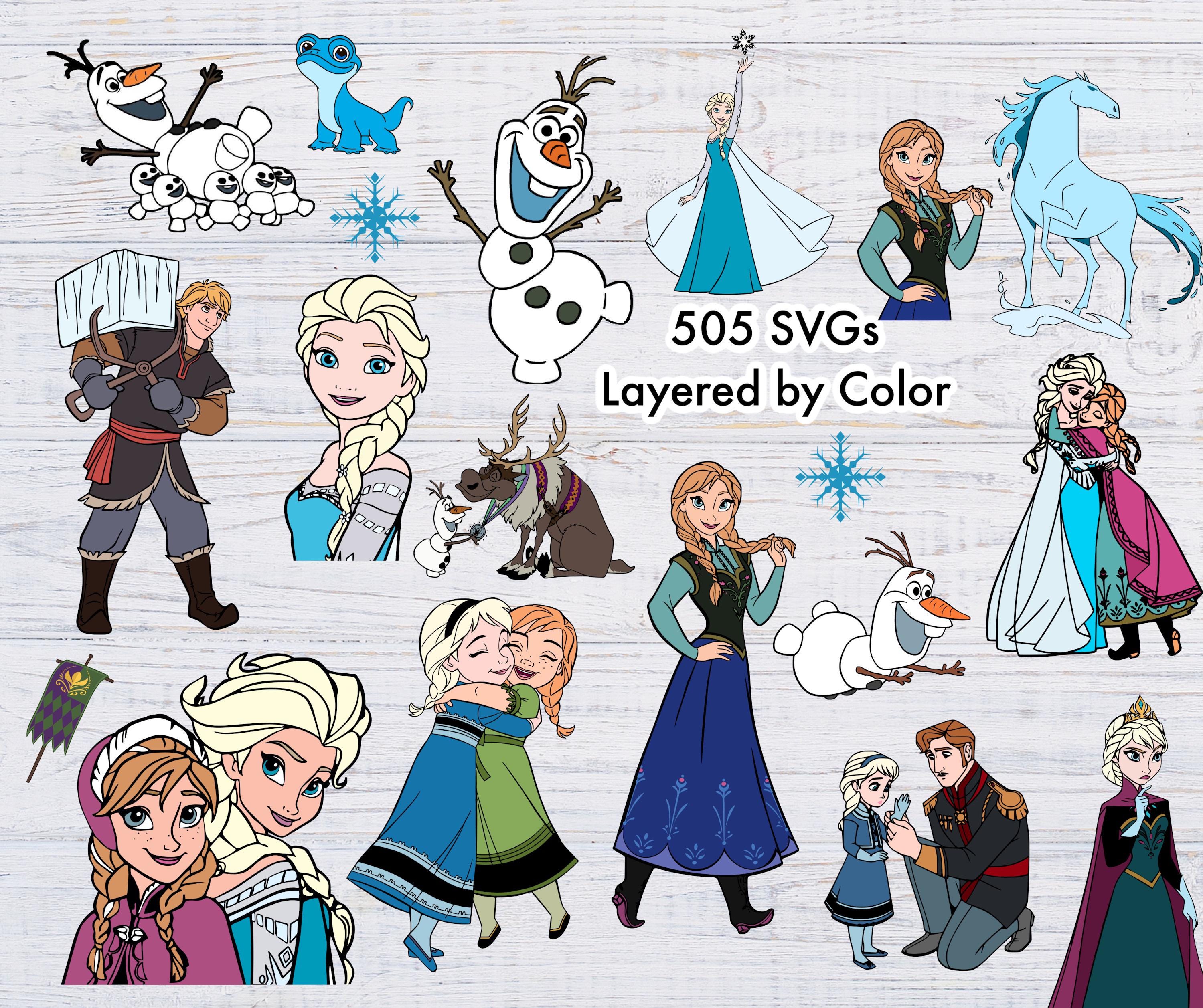 Frozen PNG Clipart, Frozen SVG, Frozen Paper, Elsa Anna Olaf PNG Svg ...