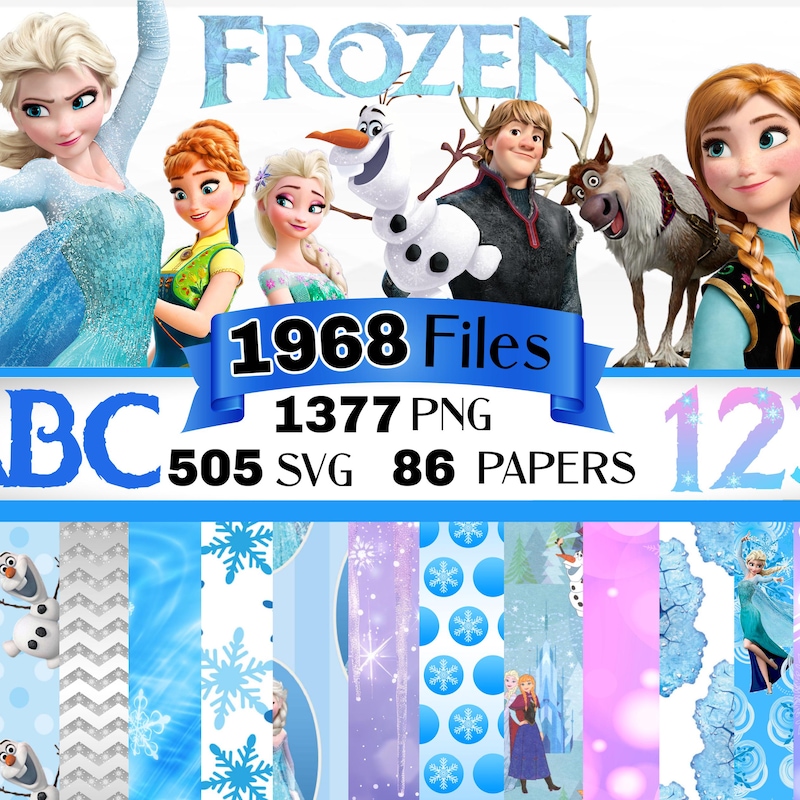 Elsa Birthday Toppers - Etsy