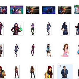 Descendants Clipart Bundle, Descendants PNG Bundle, Villains Png ...