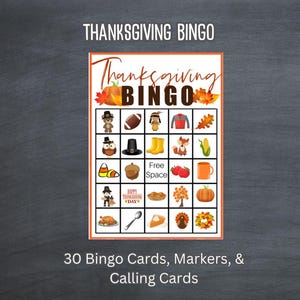 Thanksgiving Party Games, Holiday Game Bundle, Printable Thanksgiving ...
