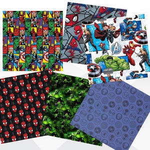 Avengers Clipart Bundle, Avengers Digital Paper, Avengers Png, Avengers ...