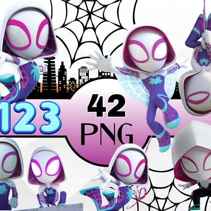 Ghost Spider Png File - Etsy