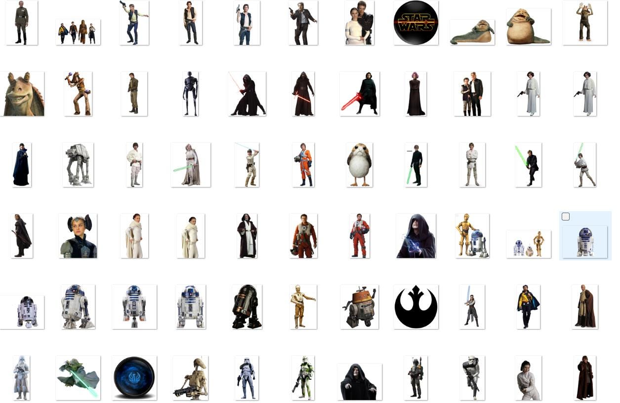 Star Wars PNG Clipart Bundle, Star Wars Png - Etsy