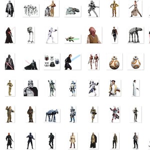 Star Wars PNG Clipart Bundle, Star Wars Png - Etsy