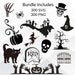 Halloween SVG Bundle, Halloween SVG PNG Clipart Bundle, Halloween Svg ...