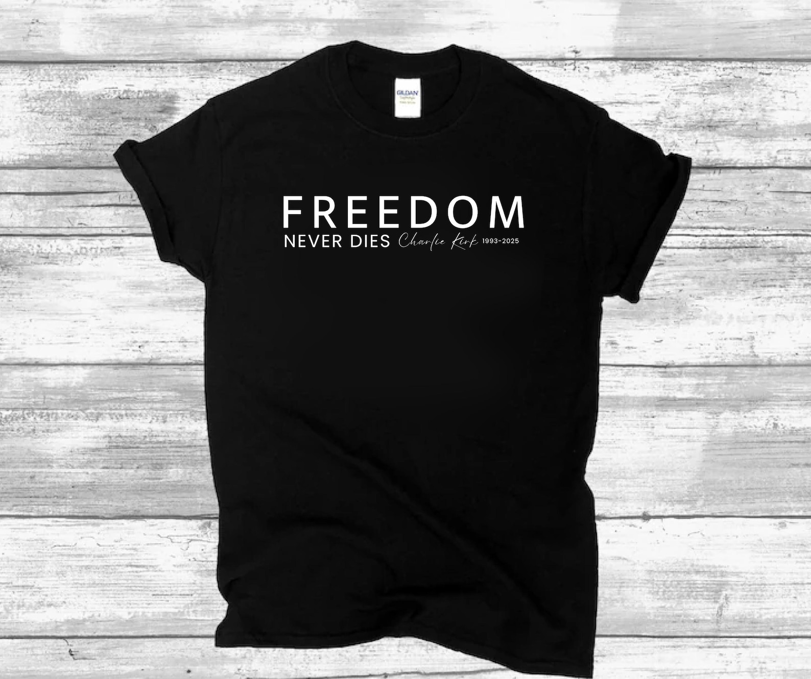 Freedom PNG, Charlie Kirk PNG, Freedom Never Dies, in Memory of Charlie ...