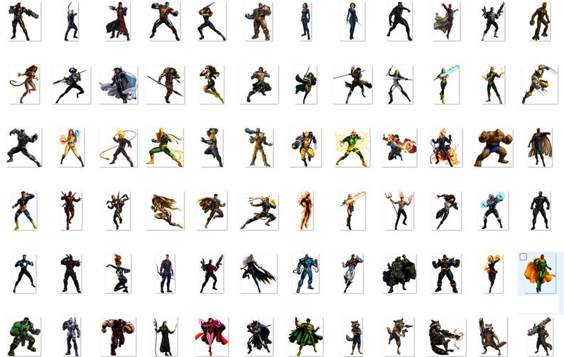 Avengers Clipart Bundle, Avengers Digital Paper, Avengers Png, Avengers ...