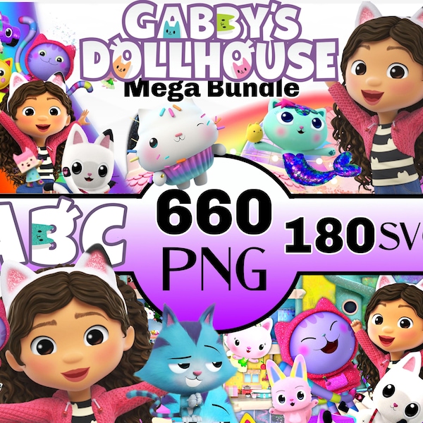 Gabby Dollhouse Png - Etsy