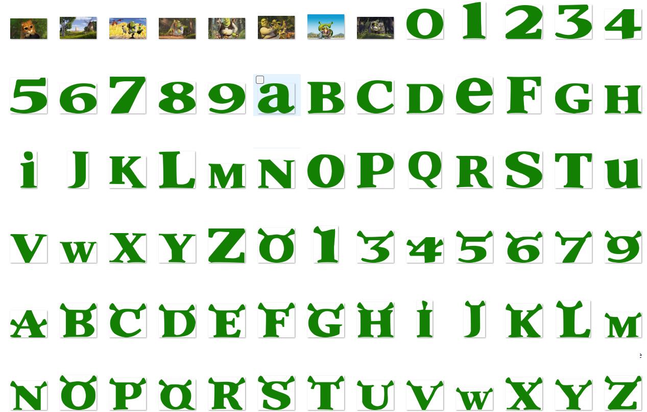 Shrek Clipart, Shrek PNG Bundle, Digital Files for Shrek Birthday With ...
