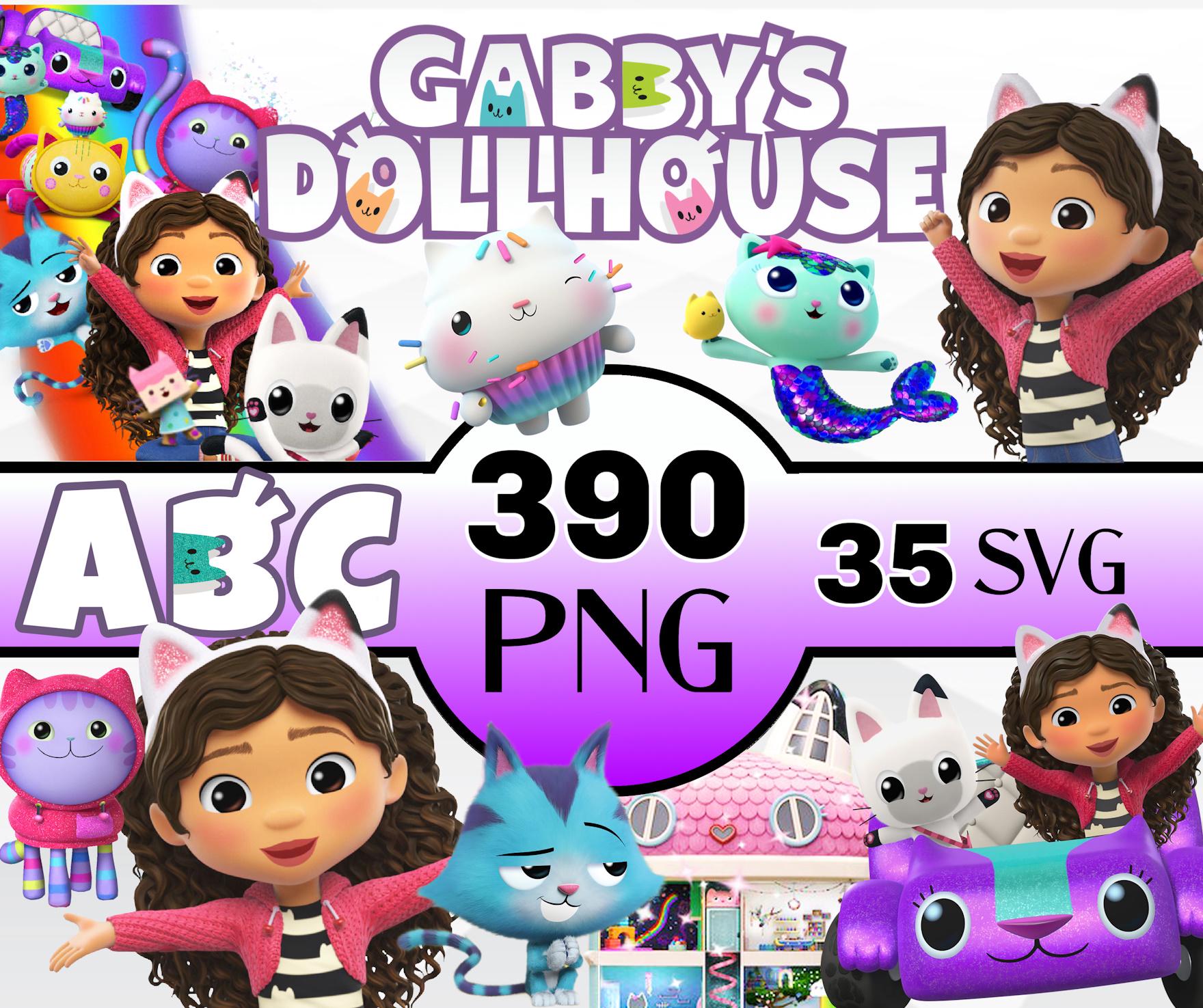 Gabby's Dollhouse PNG Clipart Bundle, Gabby's Dollhouse Png, Gabby's ...