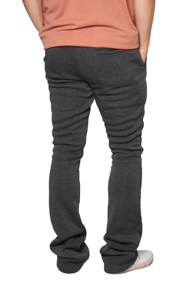 Men's Stacked Flared Sweatpants Fleece Jogger - Etsy