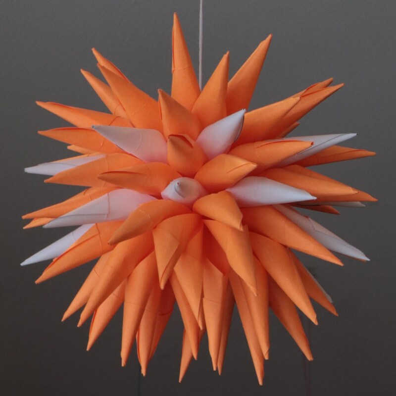 Paper Star Ornament - Etsy