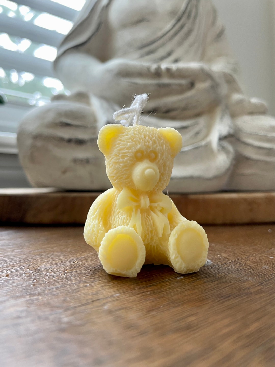 Teddy Bear Candle, Teddy Bear Soy and Beeswax Candle, Bear Candle ...