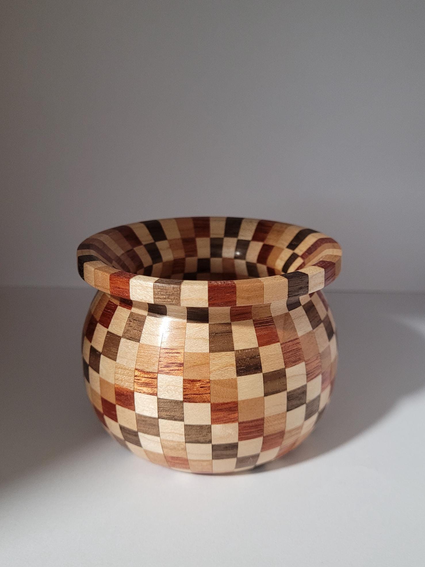 Segmented Wood Bowl - Etsy