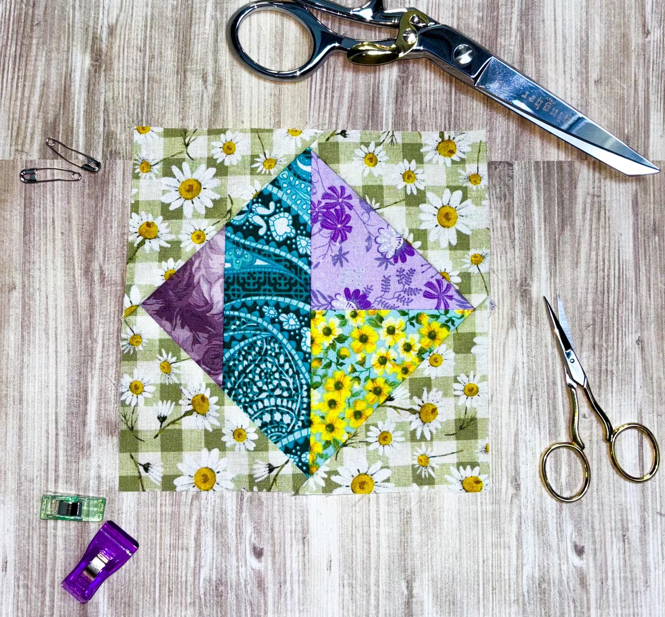 Scrappy Economy Quilt Block Pattern - Etsy