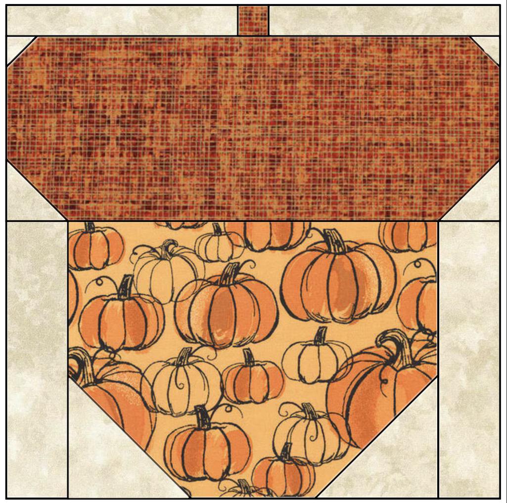 Acorn Cottagecore Quilt Block Pattern - Etsy