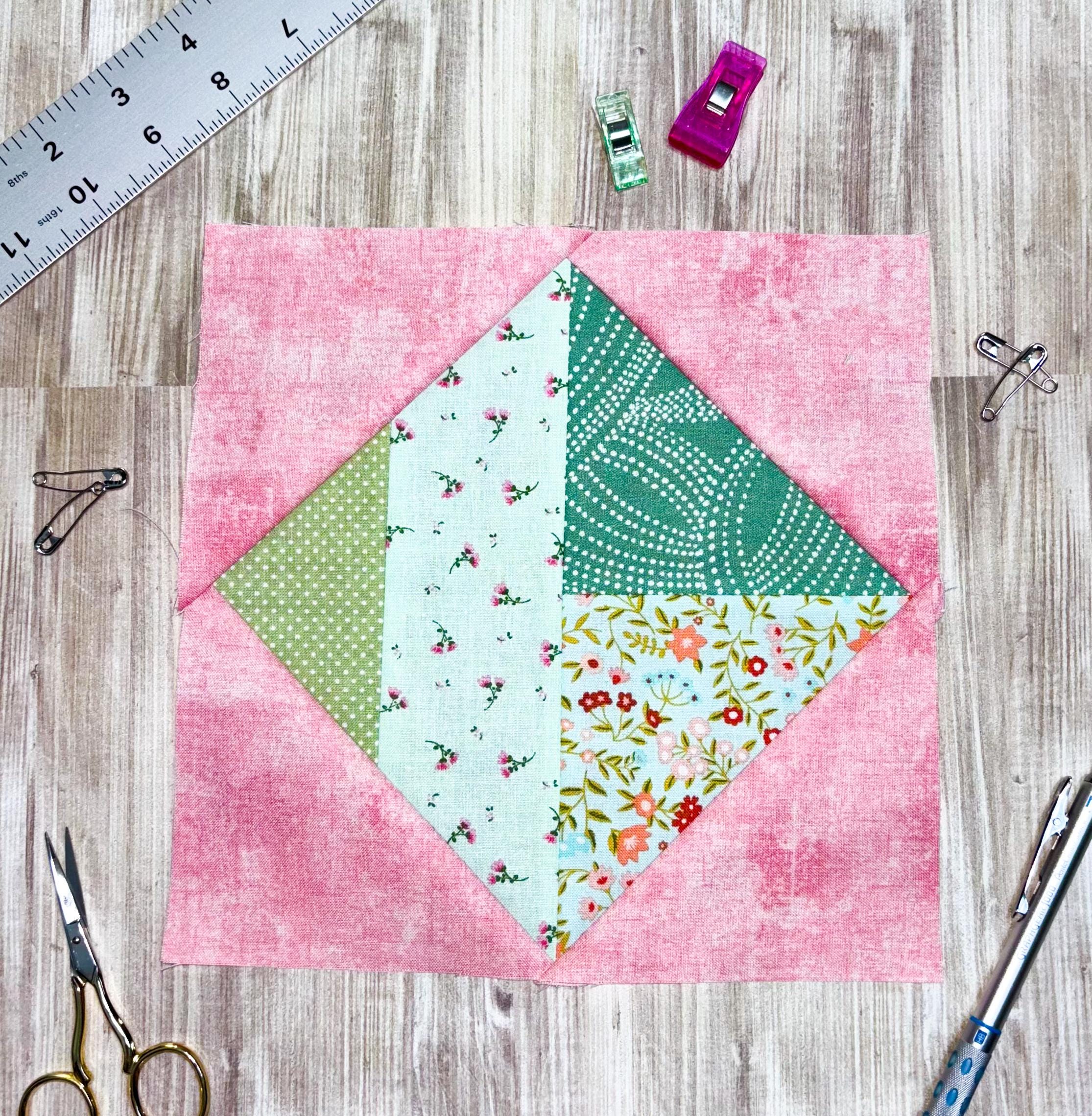 Scrappy Economy Quilt Block Pattern - Etsy