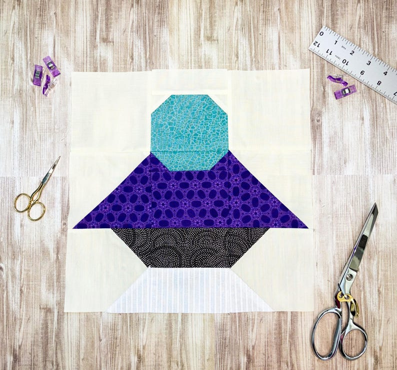 Alien UFO Quilt Block - Etsy