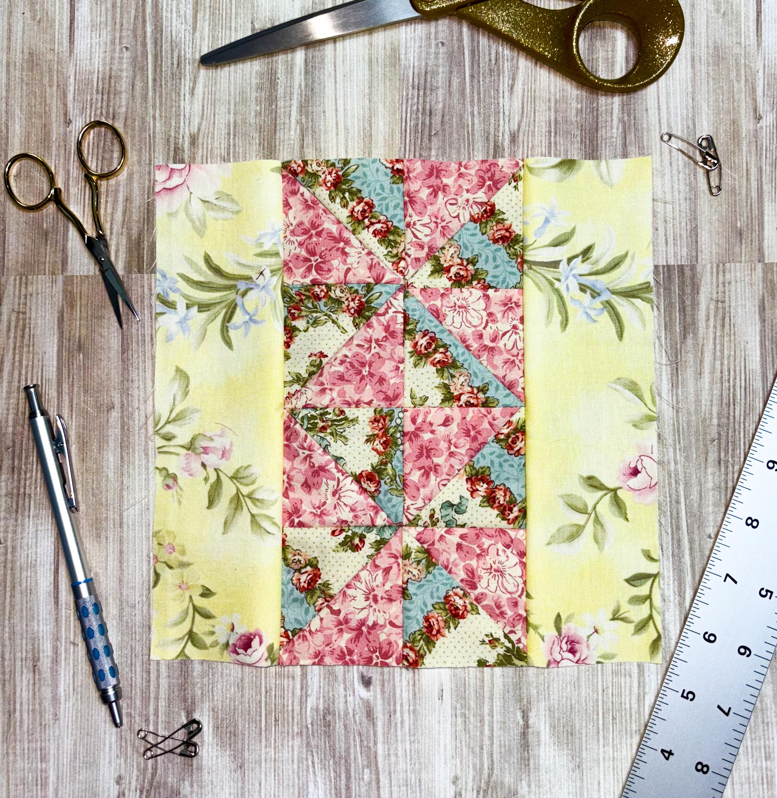 Pinwheel Stripes Quilt Block Pattern - Etsy