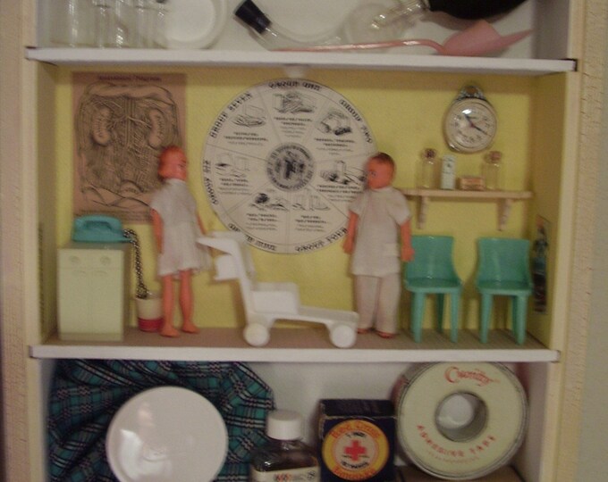 Vintage Medical Doctor's Office Shadow Box - Etsy